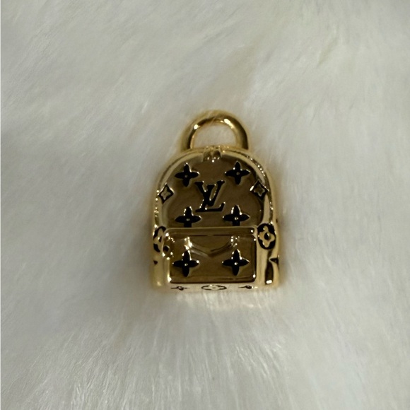 Louis Vuitton | Accessories | Louis Vuitton Gold And Black Backpack ...